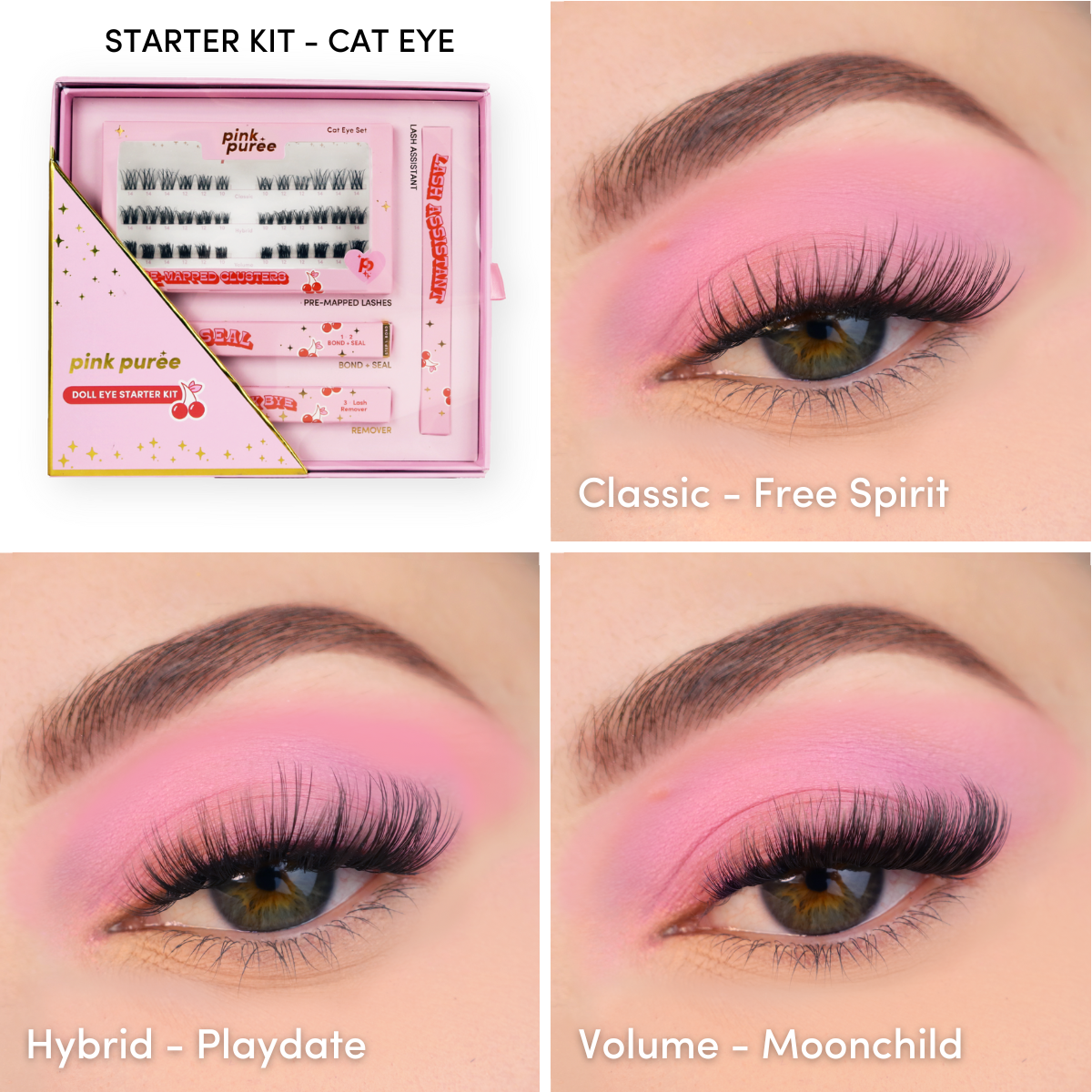 Pink Purée™ Official Site | High-Quality and Reusable Lashes